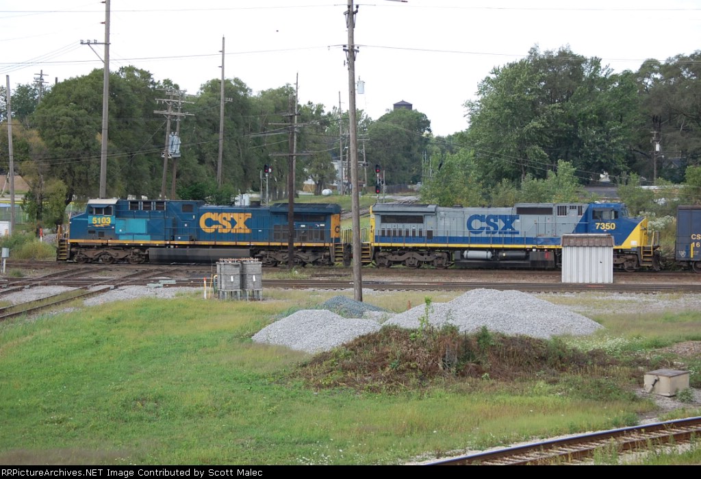 CSX 5103 & 7350